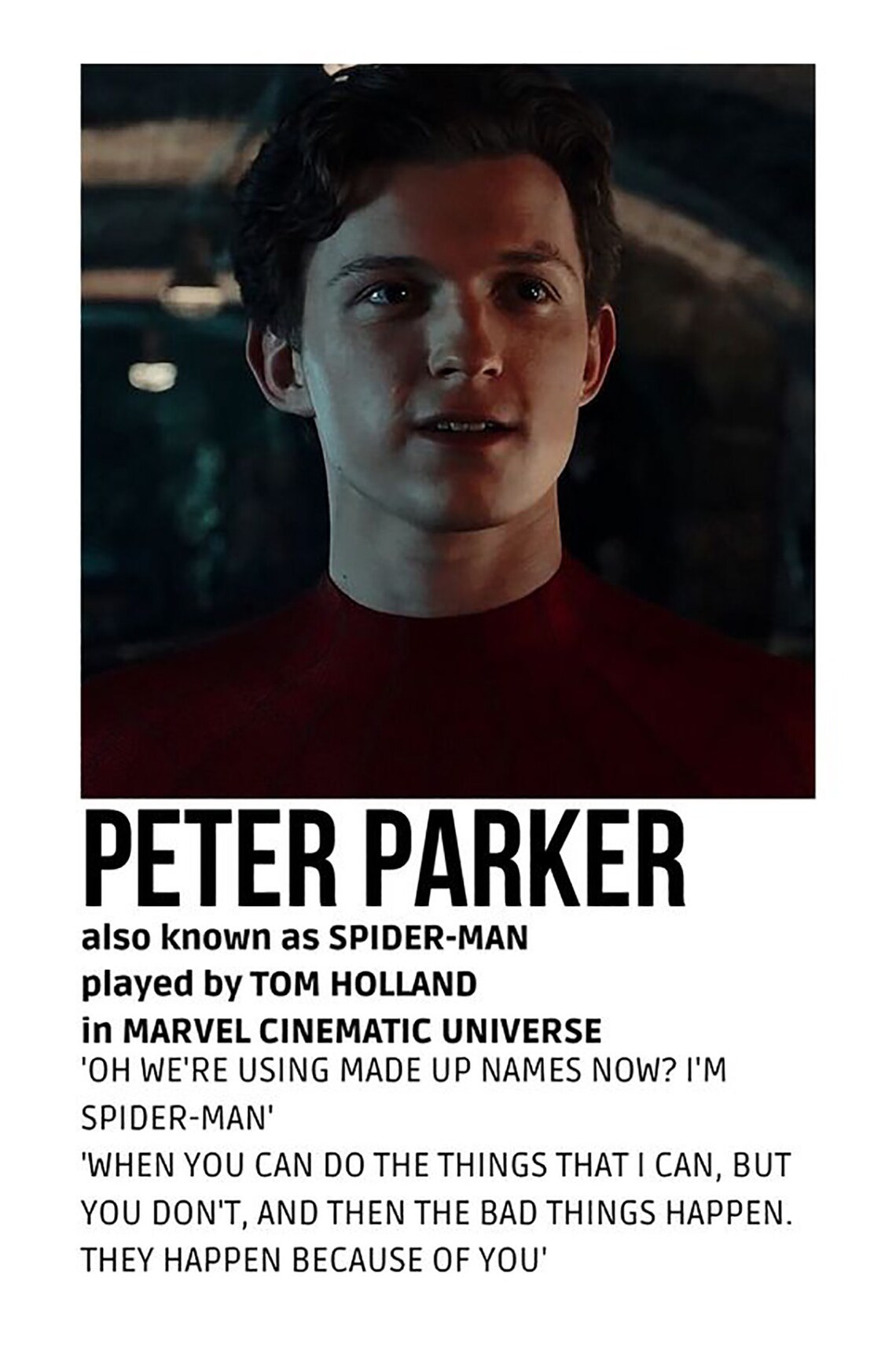 100 PCS Marvel MCU Mini Characters Poster, MCU Polaroid Posters, Marvel ...