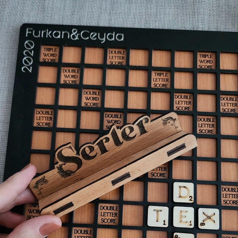 Scrabble Tile Holders - Etsy