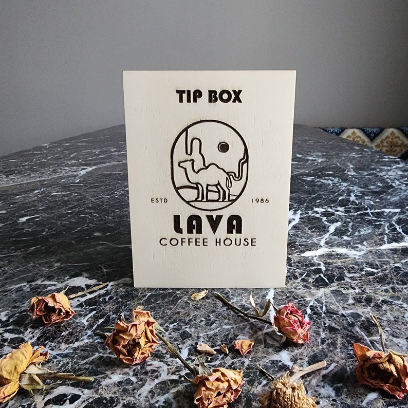 Personalized Tip Box Restaurant Tip Box Custom Wooden Money - Etsy