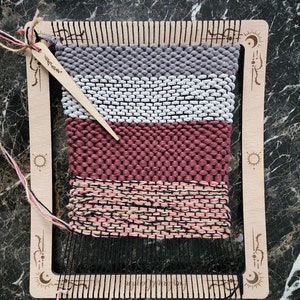 Customizable Loom Kit - Complete Weaving Kit - Beginner's Weaving Set ...