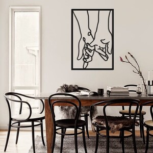 One Line Art, Minimalist Wall Decor, Housewarming Gift, 1 Line Modern ...