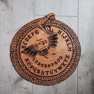 Unique Ouija Board - Mystical Spirit Communication Tool - Handcrafted ...