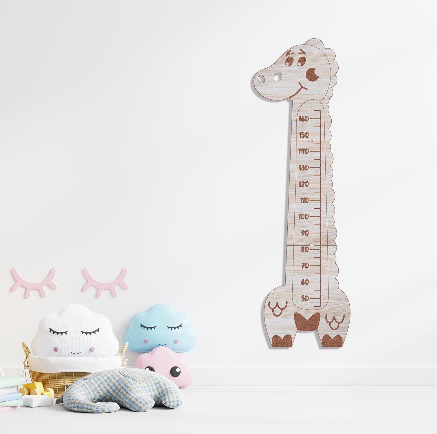 Wooden Height Chart Ruler Nursery Design Kid Rooms Gifts for - Etsy