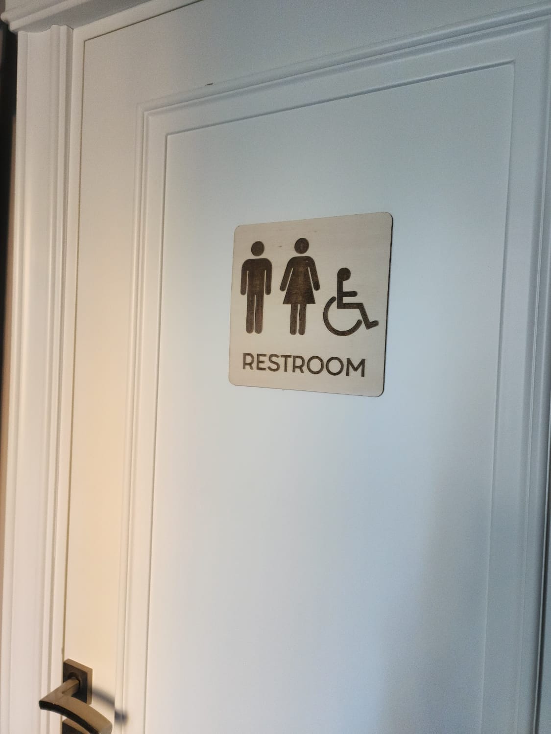 Restroom Sign Set WC Sign for Cafe Cafe & Restaurant - Etsy