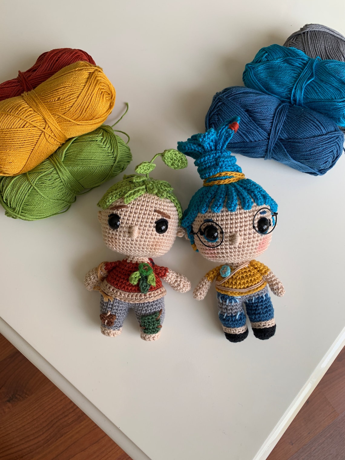 It Takes Two May and Cody Crochet Dolls, Amigurumi May and Cody, It Takes Two Amigurumi - Etsy