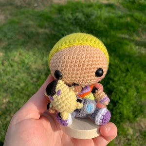 Handmade Gekko Amigurumi Doll - Mini Valorant Agent Crochet Figure (10 ...