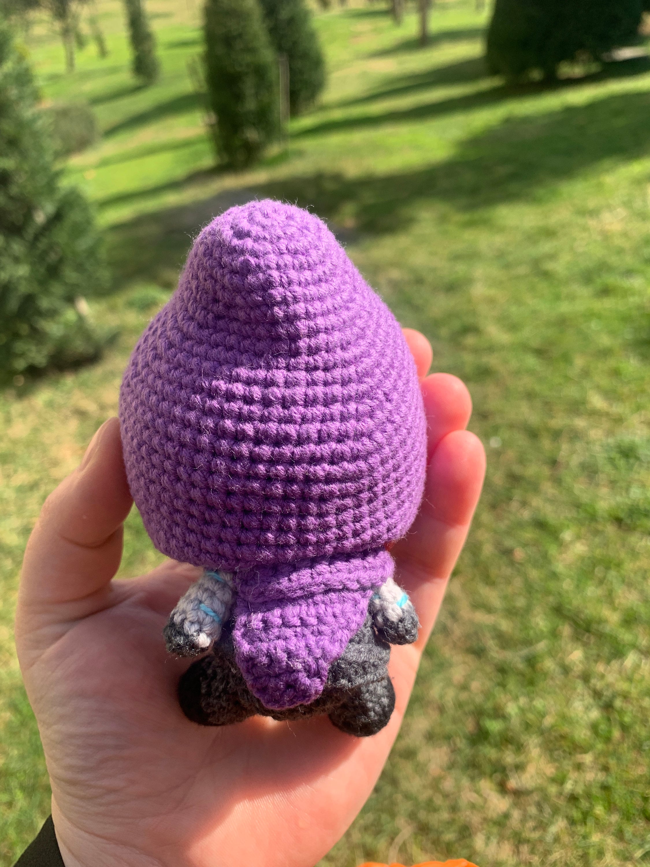 Handmade Omen Crochet Doll: Valorant Agent Gamer Gift (4 Inches) - Etsy
