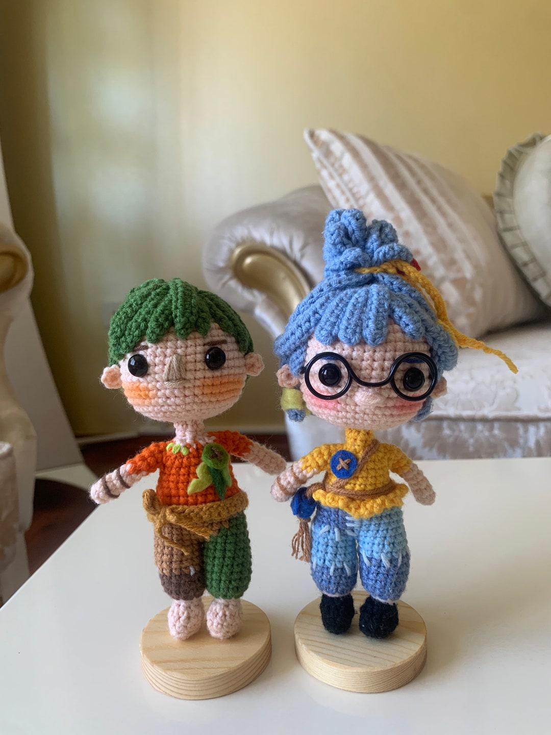 Handmade Crochet Dolls Inspired by It Takes Two – May & Cody With ...