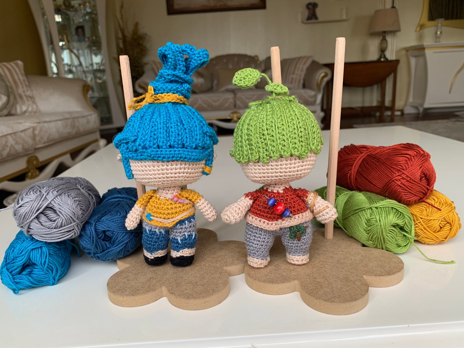It Takes Two May and Cody Crochet Dolls, Amigurumi May and Cody, It ...