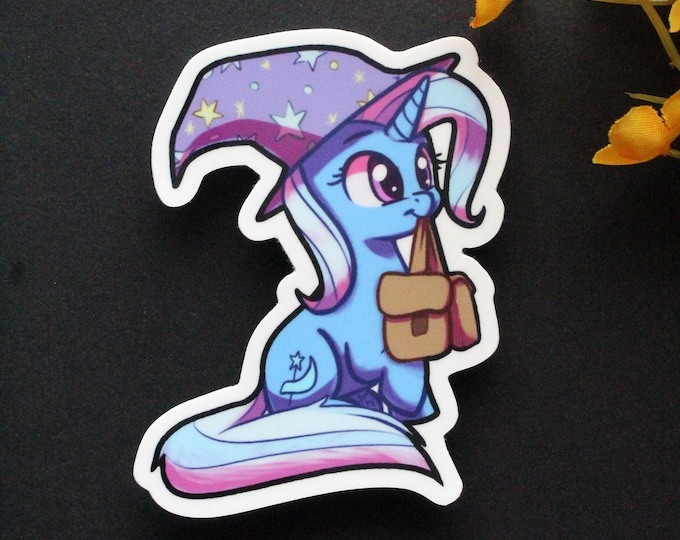 Cute Trixie Sticker | My Little Pony G4 - Etsy