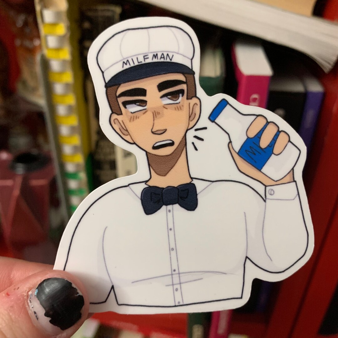 Milkman Sticker - Etsy