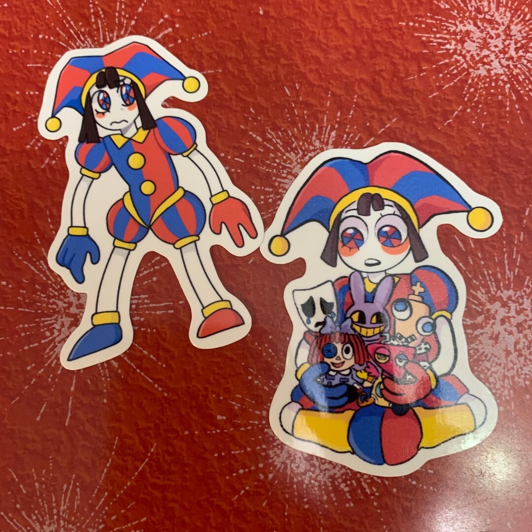 Pomni Sticker - Etsy