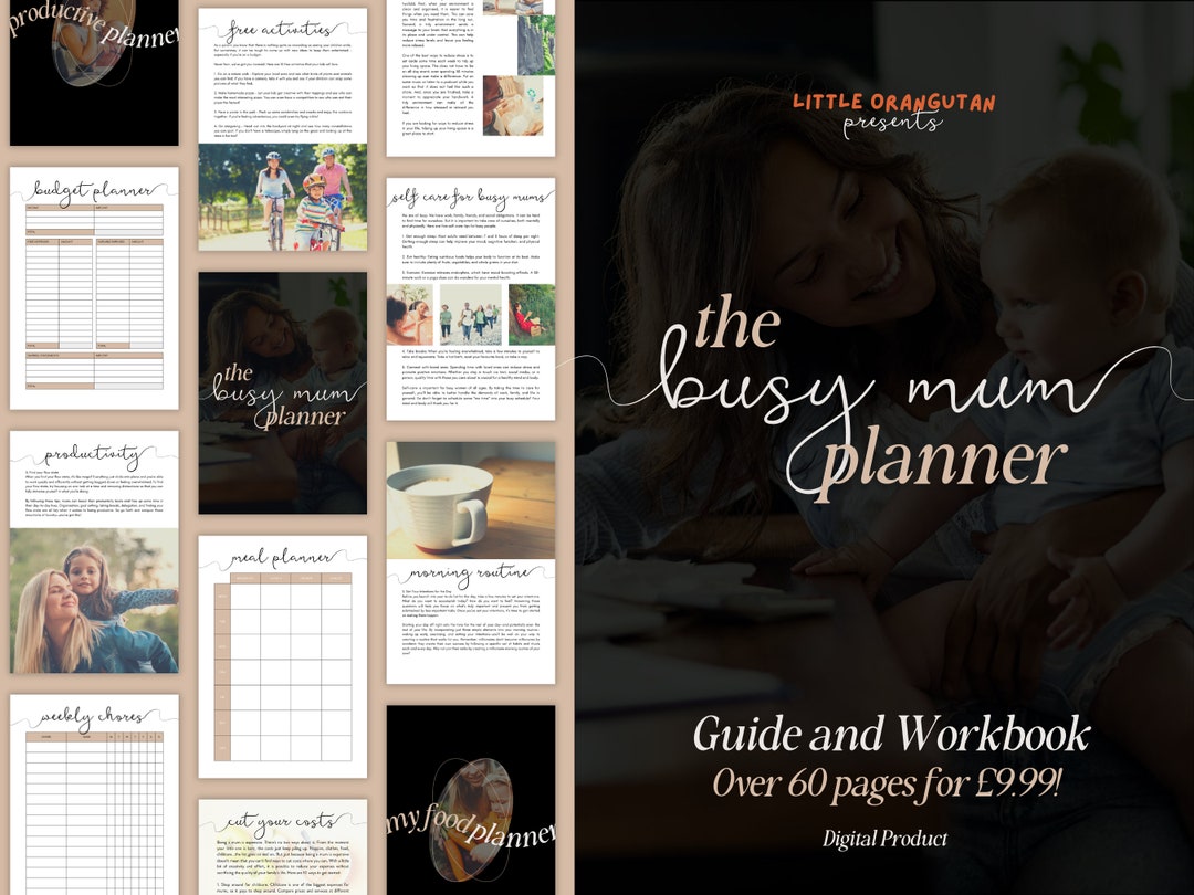 Busy Mum Planner | Planning for Busy Mums, Working Mum Planner, Family ...