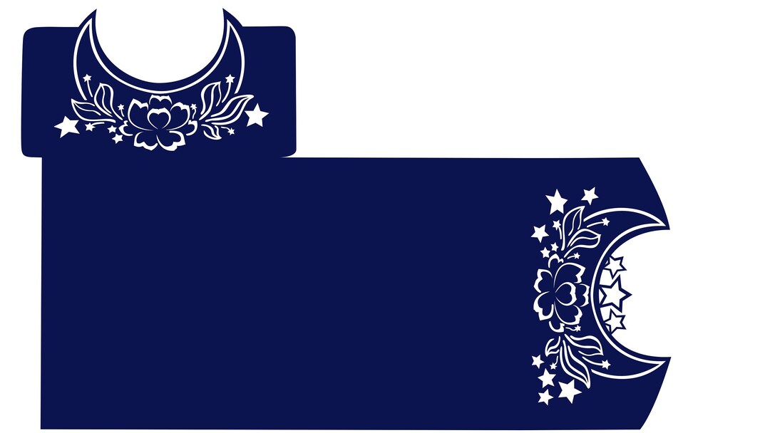 Lotus Moon Invitation - Etsy