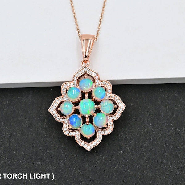 Welo Opal Necklace - Etsy