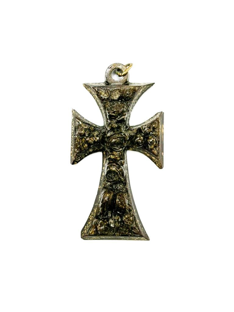 Victorian Gutta Percha Carved Cross - Etsy
