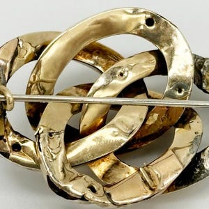 Victorian Engraved Hollow Rope Pin - Etsy