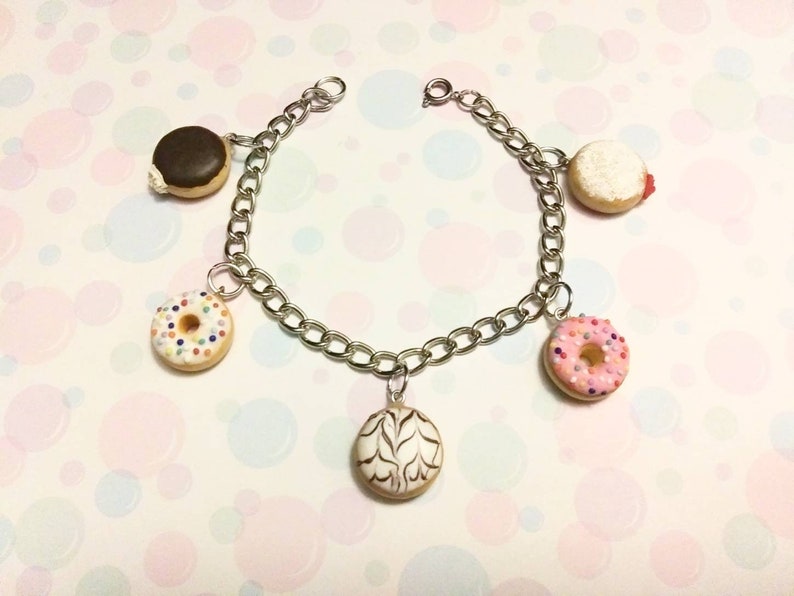 Donut Bracelet, Polymerclay - Etsy