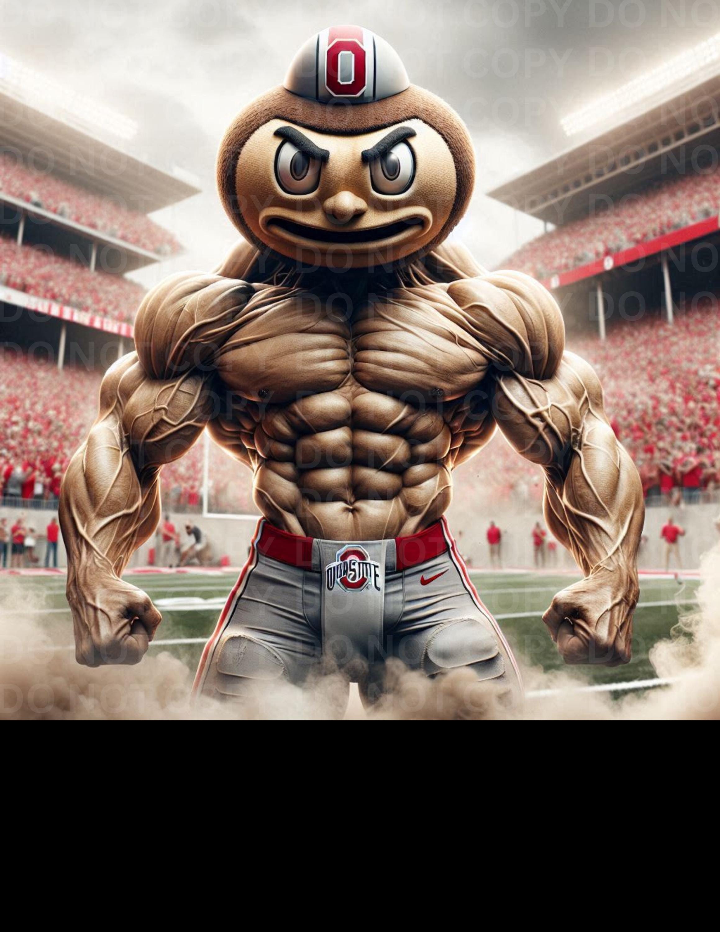 Ohio State Buckeyes Football PNG Digital Download College Logo Clipart ...