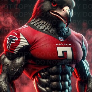 Atlanta Falcons PNG Digital Download Falcons Logo Clipart NFL Team Art ...
