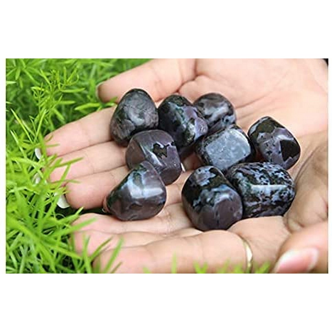 Indigo Gabbro Tumbled Stone Attractive Genuine Approx. 0.75" to 1"inch ...