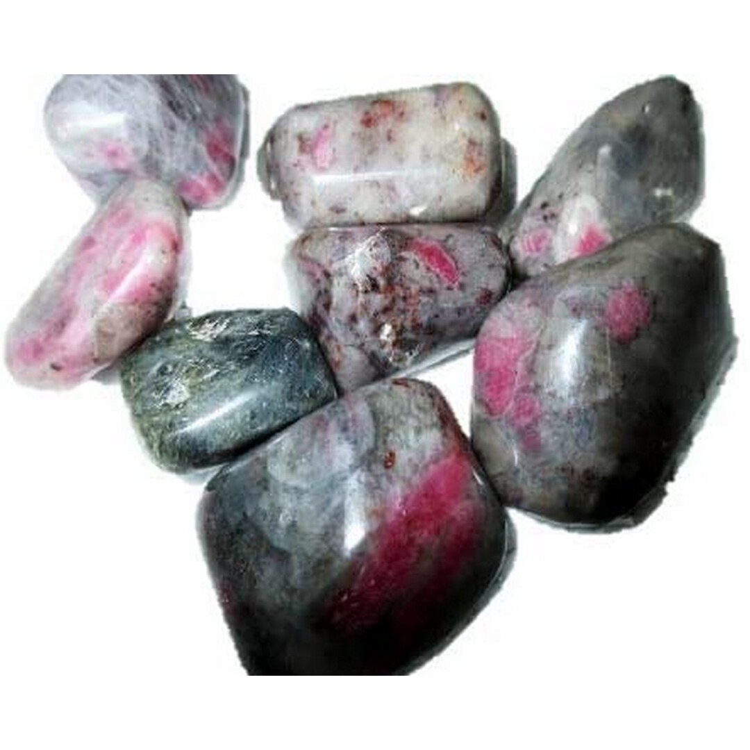 Ruby Feldspar Tumbled Stone Attractive Genuine Approx. - Etsy