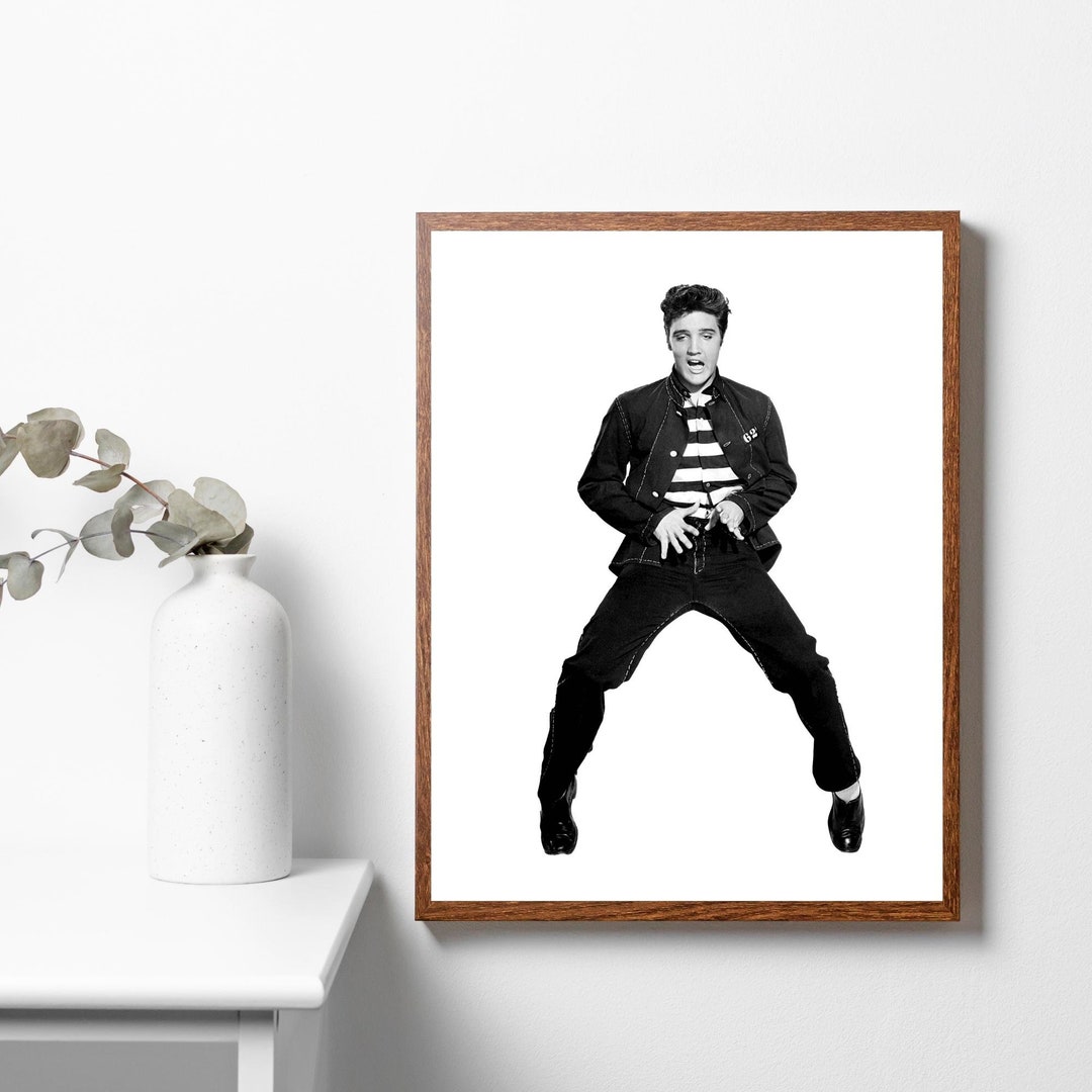 Elvis Poster, Elvis Print, Elvis Presley Poster, Trendy Wall Art - Etsy