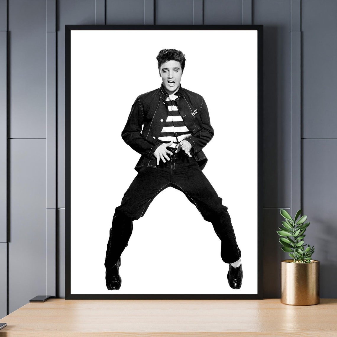 Elvis Poster Elvis Print Elvis Presley Poster Trendy Wall - Etsy
