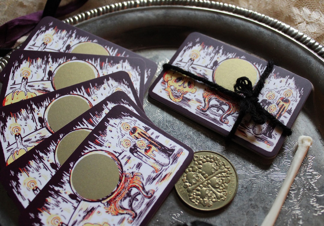 Fortune Teller Scratch off Fortune Card Pack - Etsy