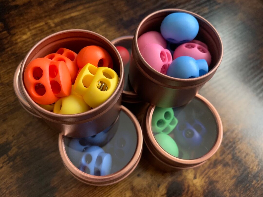 Stitch Stoppers With Rose Gold Window Tin Stitch Holders - Etsy