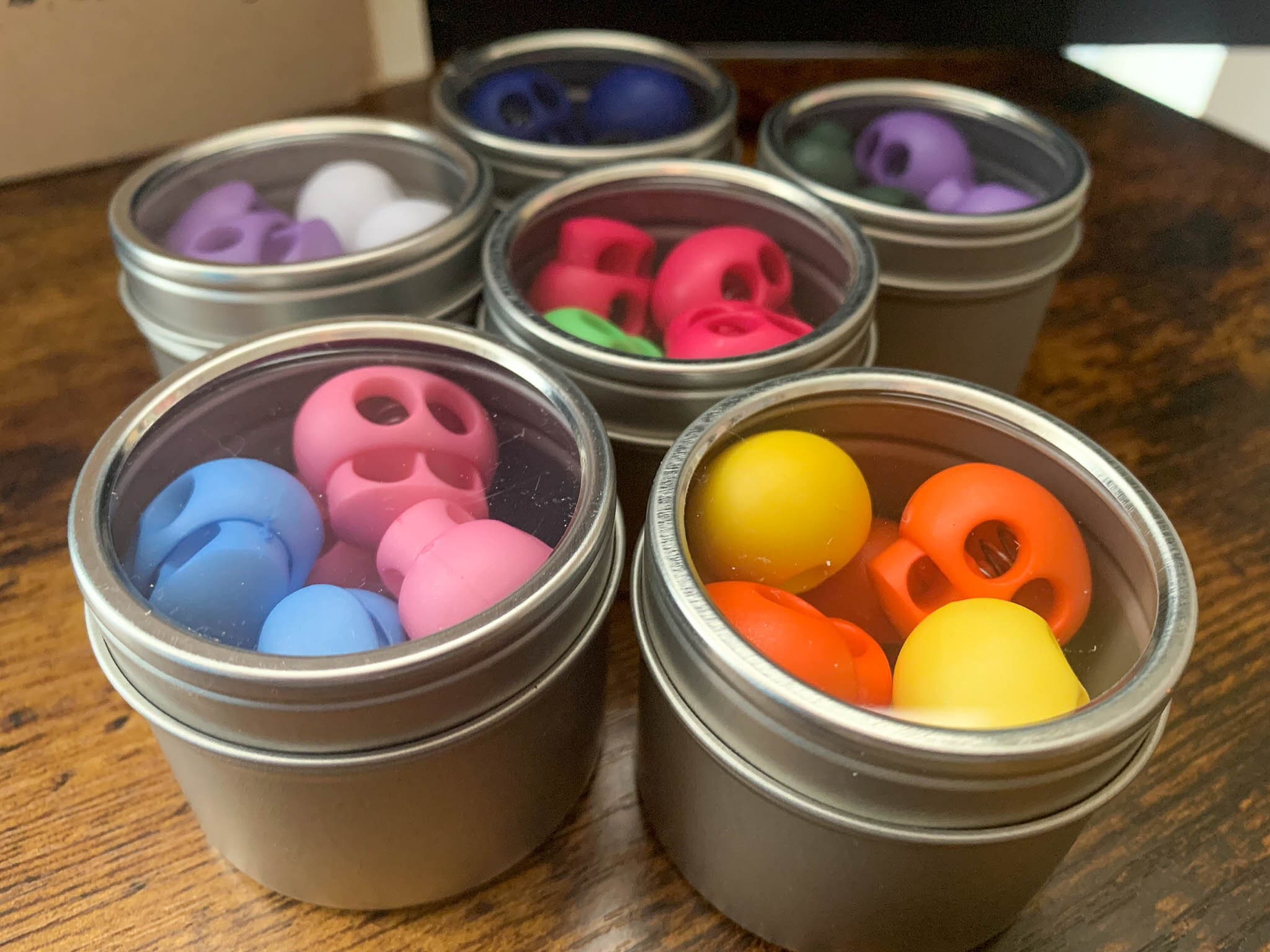 Stitch Stoppers With Silver Window Tin Stitch Holders - Etsy