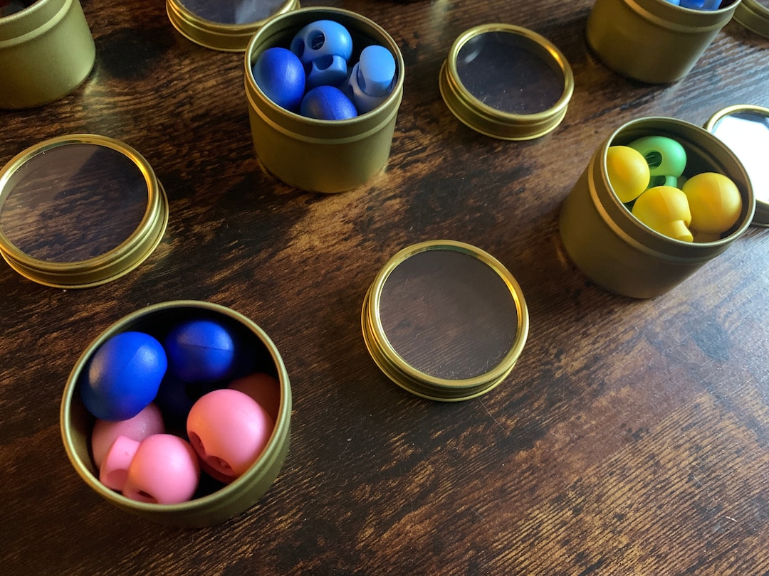 Stitch Stoppers in Gold Window Tin | Stitch Holders | Point Protector ...