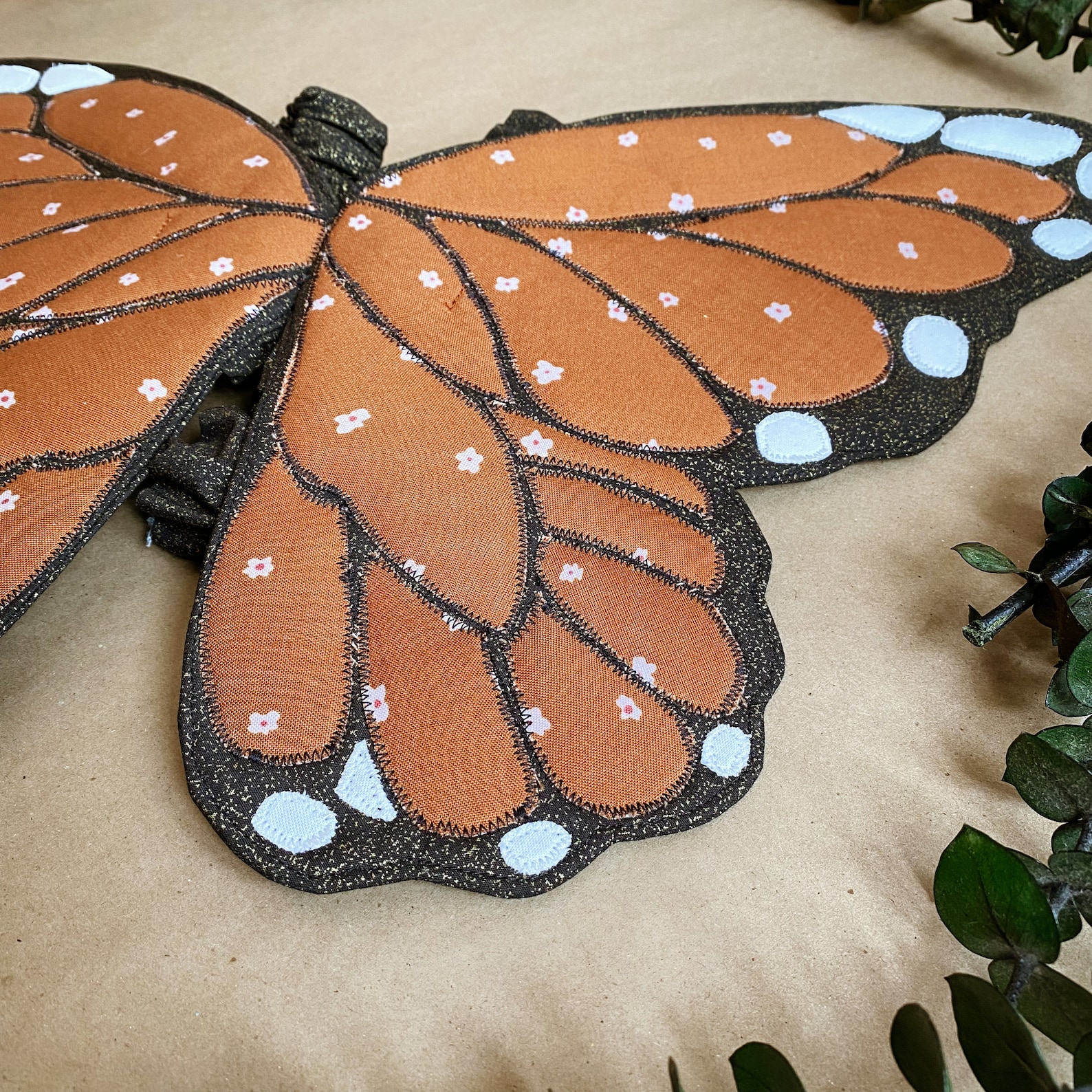 Butterfly Fairy Wings PDF Sewing Pattern Quilted Wire Free - Etsy UK
