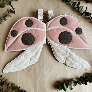 Ladybird Fairy Wings PDF Sewing Pattern, Ladybug, Quilted, Wire Free ...