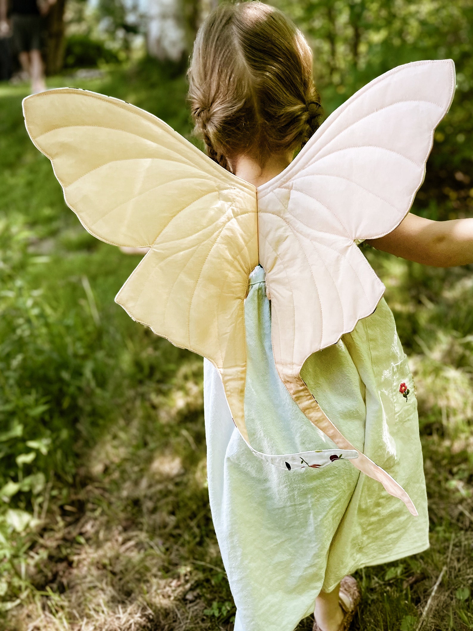 Luna Moth Fairy Quilted Wings PDF Sewing Pattern,instant DOWNLOAD - Etsy