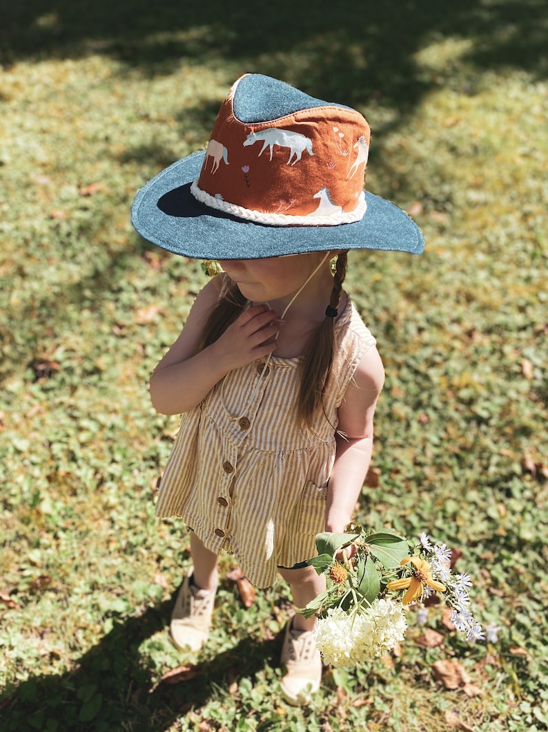 Forêt Western Hat PDF Sewing Pattern Rancher and Cowboy Hat - Etsy