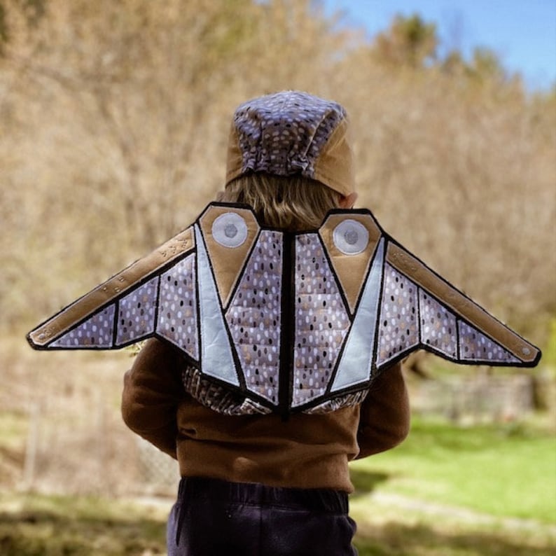 Nova Jetpack PDF Sewing Pattern, Quilted, Wire Free, Wearable Wings ...