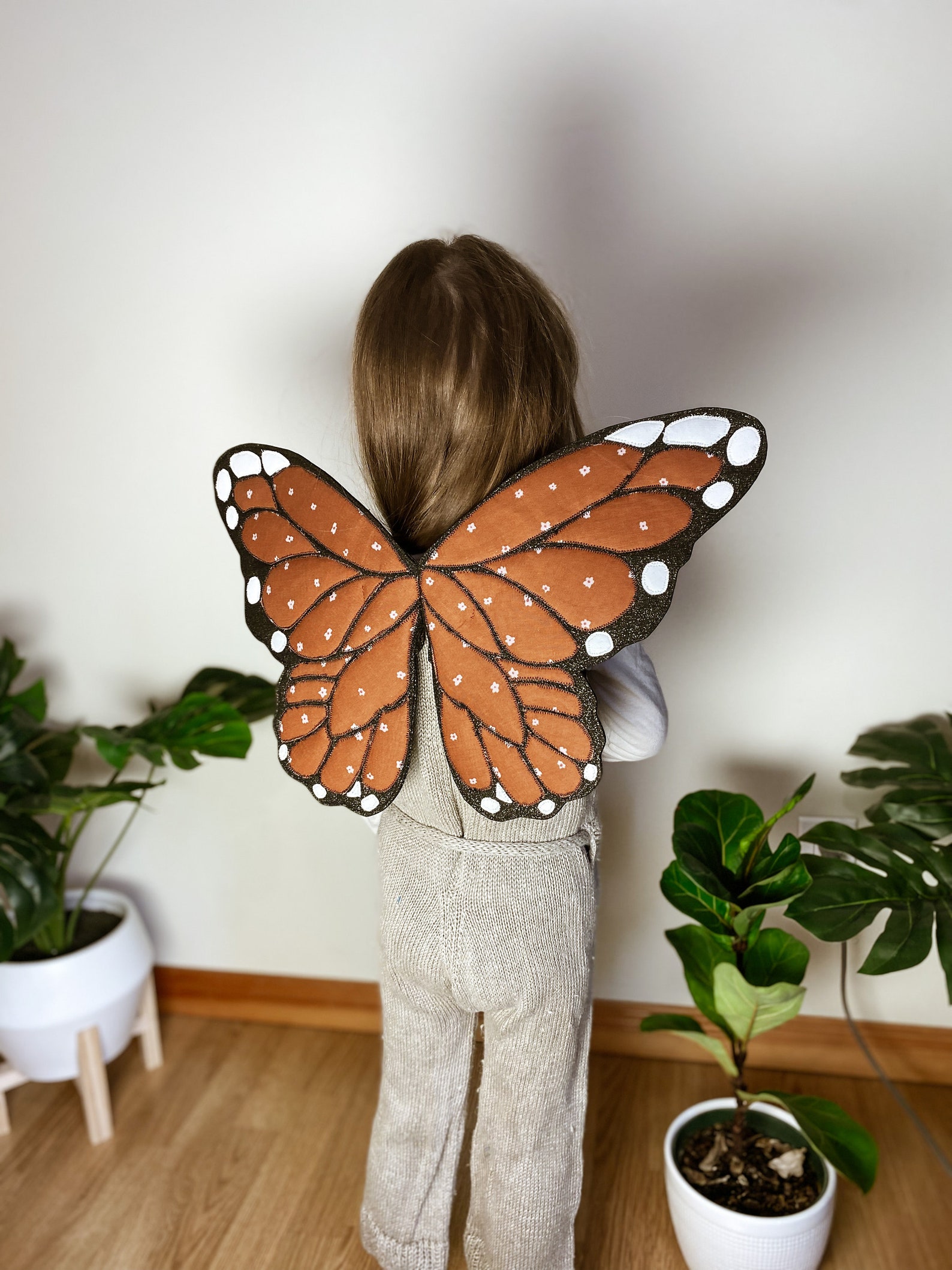 Butterfly Fairy Wings PDF Sewing Pattern Quilted Wire Free - Etsy UK