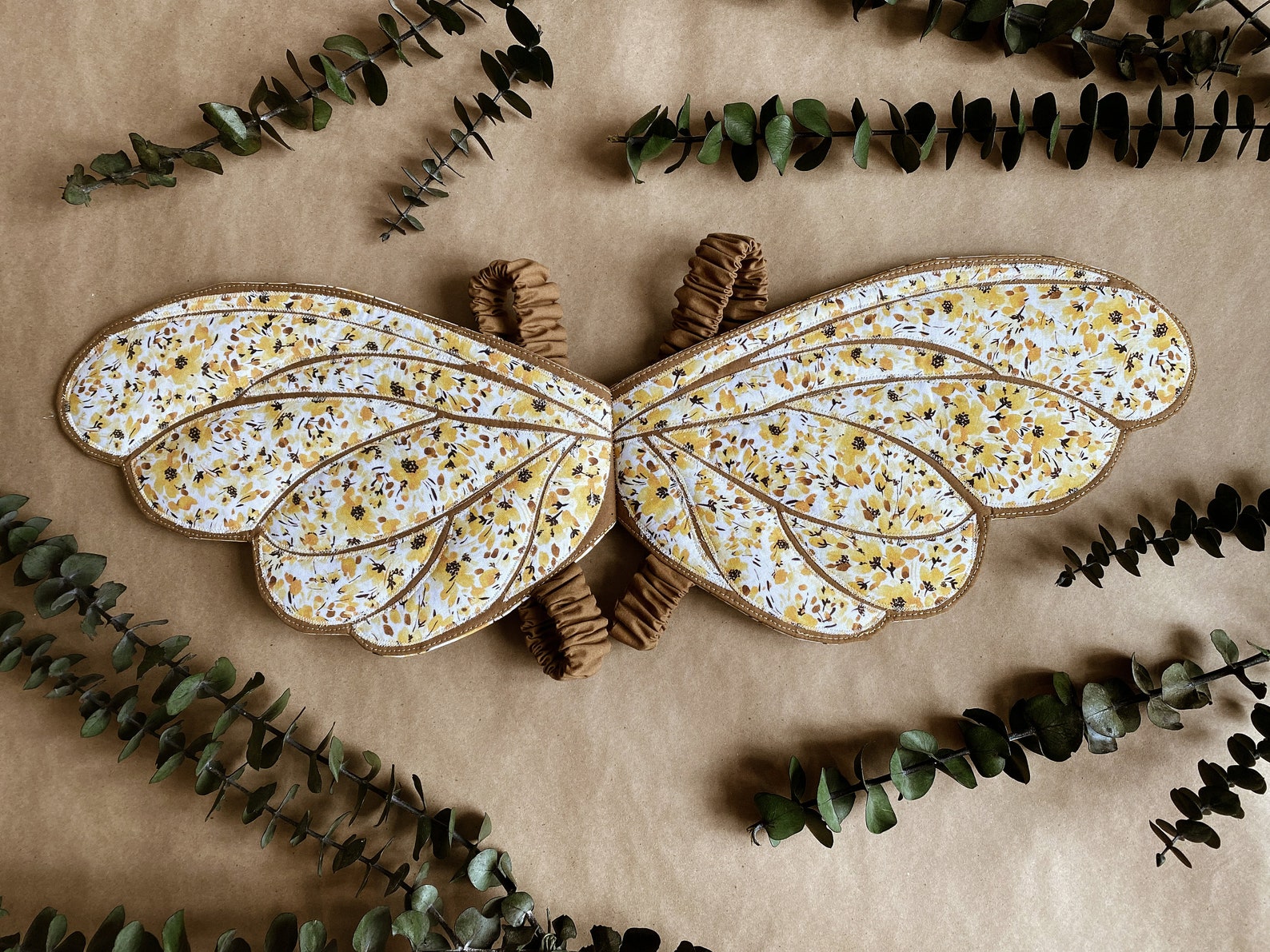 Honey Bee Fairy Wings PDF Sewing Pattern Quilted Wire Free - Etsy Australia