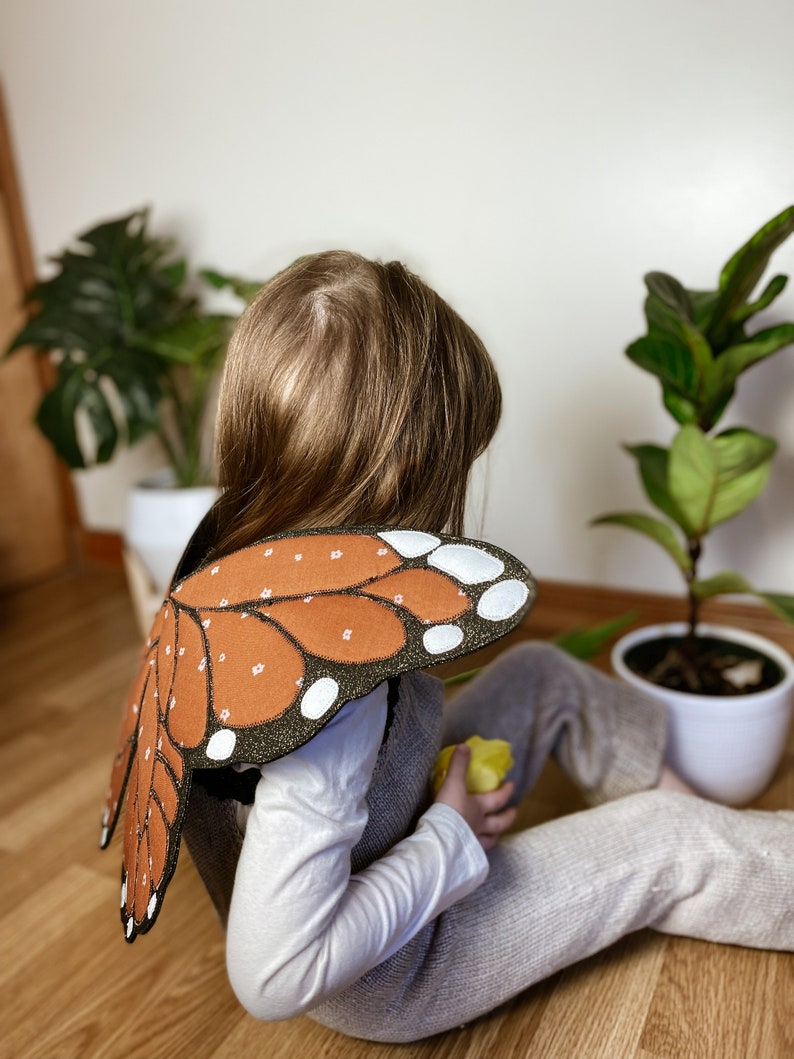 Butterfly Fairy Wings PDF Sewing Pattern Quilted Wire Free - Etsy UK