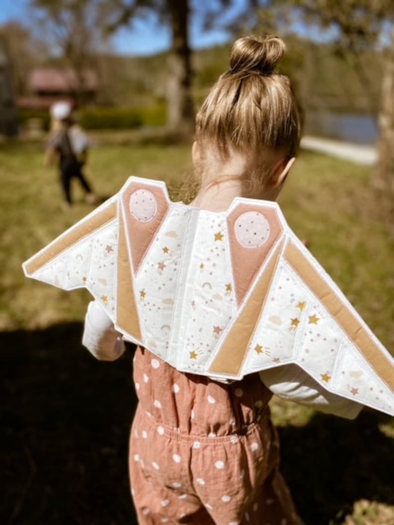 Nova Jetpack PDF Sewing Pattern, Quilted, Wire Free, Wearable Wings ...