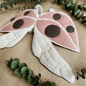 Ladybird Fairy Wings PDF Sewing Pattern, Ladybug, Quilted, Wire Free ...