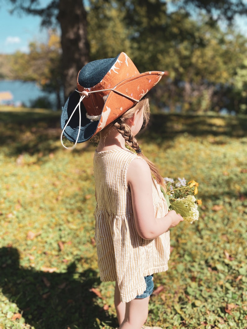 Forêt Western Hat PDF Sewing Pattern Rancher and Cowboy Hat - Etsy