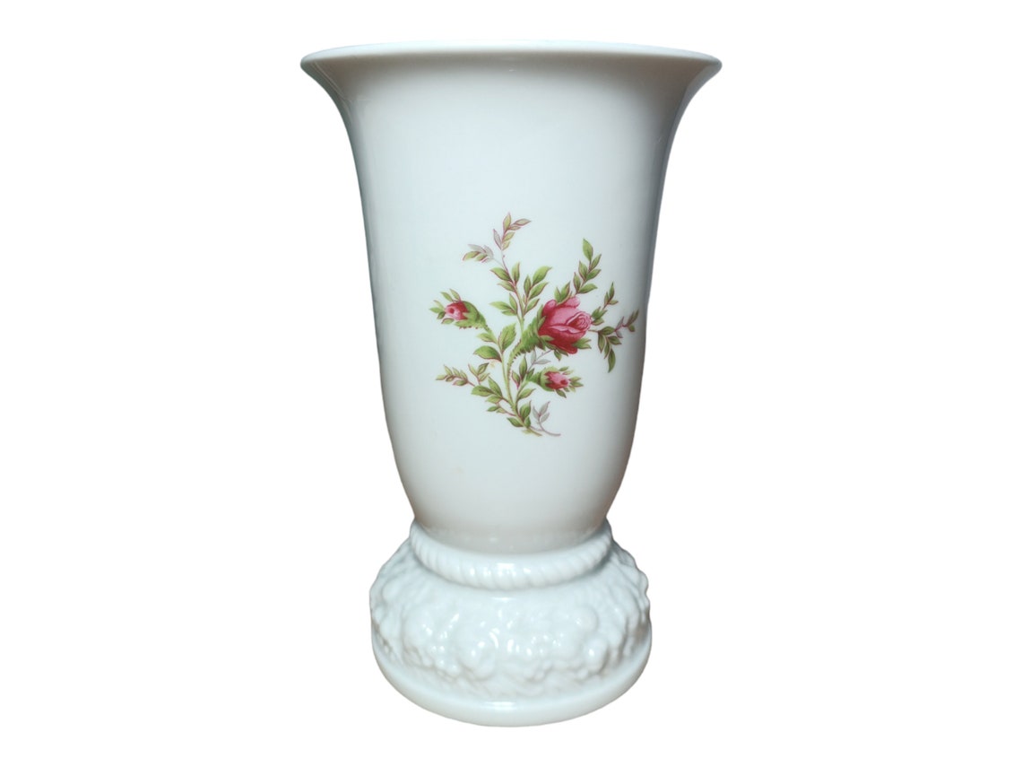 Small White Vase Famous German Brand Rosenthal Model Maria. - Etsy