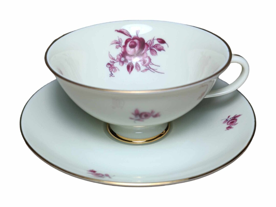 A Cup and Saucer From the German Brand Furstenberg. - Etsy