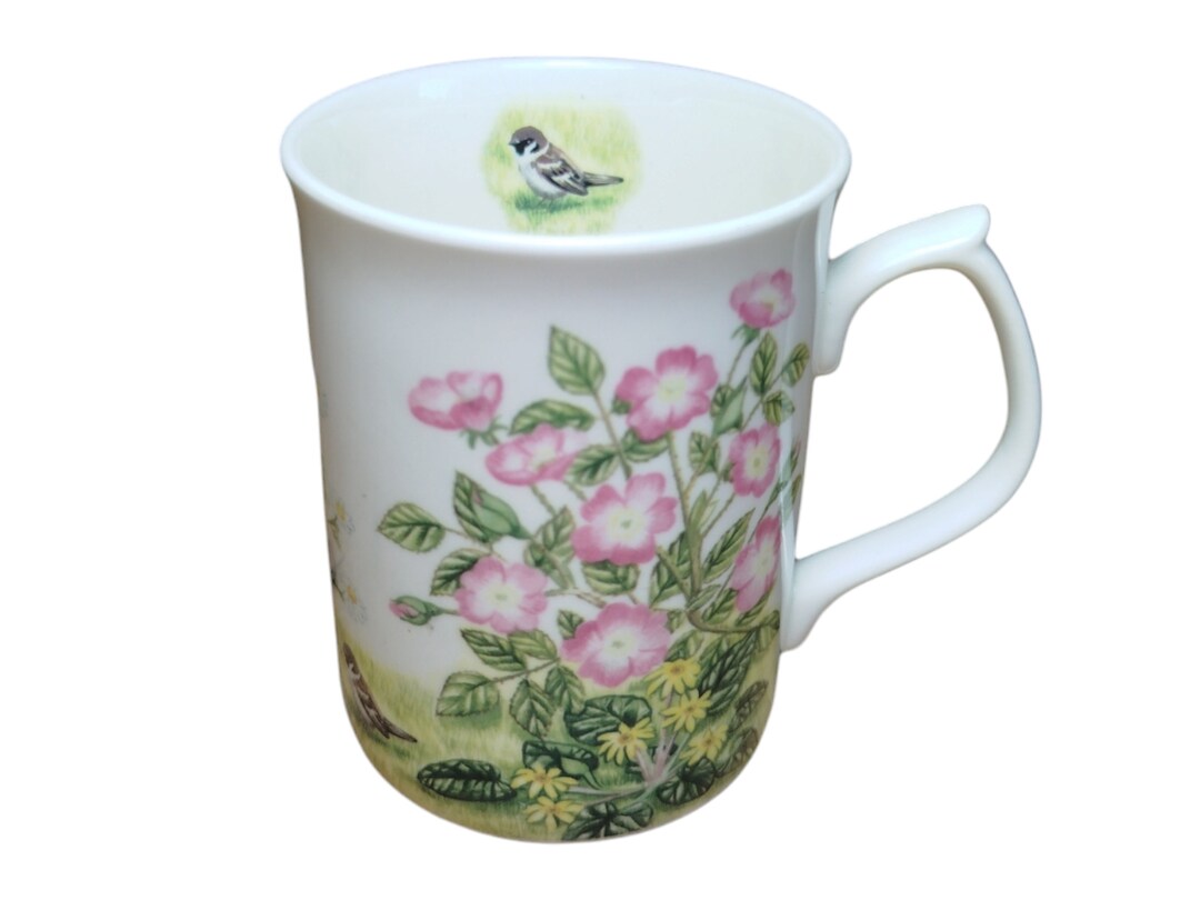 Mug From England by Jason - Fine Bone China. Flowers Mug Decoration. - Etsy