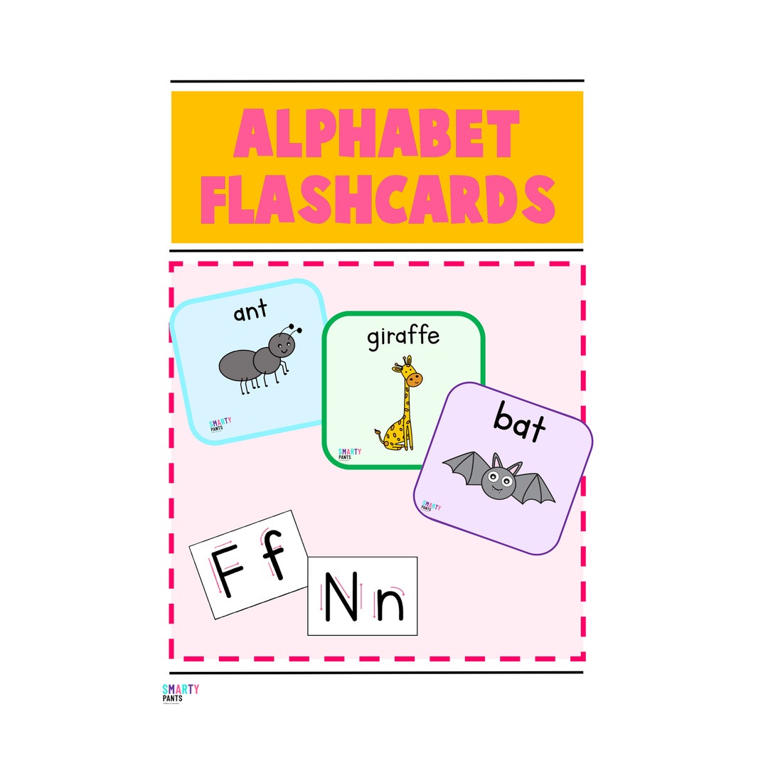 Phonics Flashcards for Alphabet Learning Educational Tools for Kids - Etsy