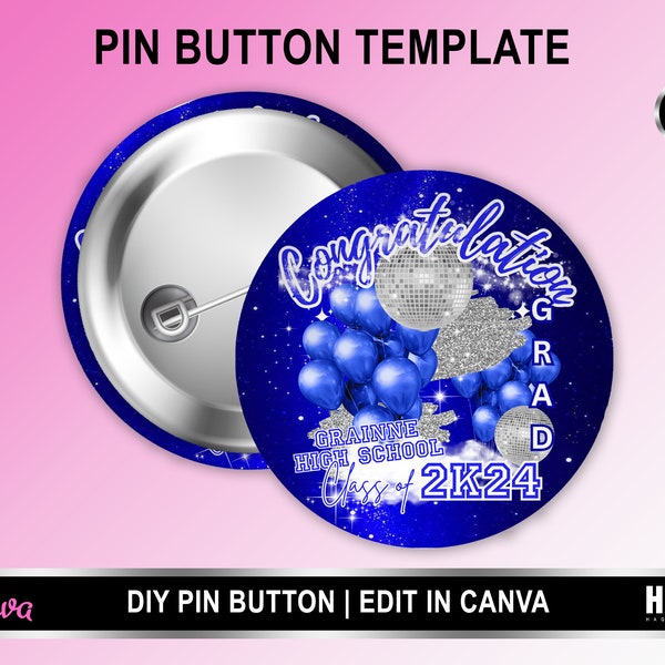 Button Pins - Etsy