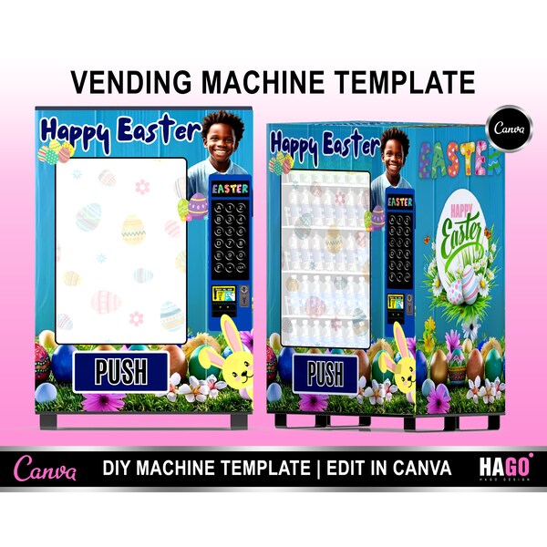 Easter Vending Machine Template - Etsy