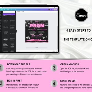 Prom Makeup Flyer, Prom Flyer, Prom Makeup, MUA Flyer, Makeup Flyer ...